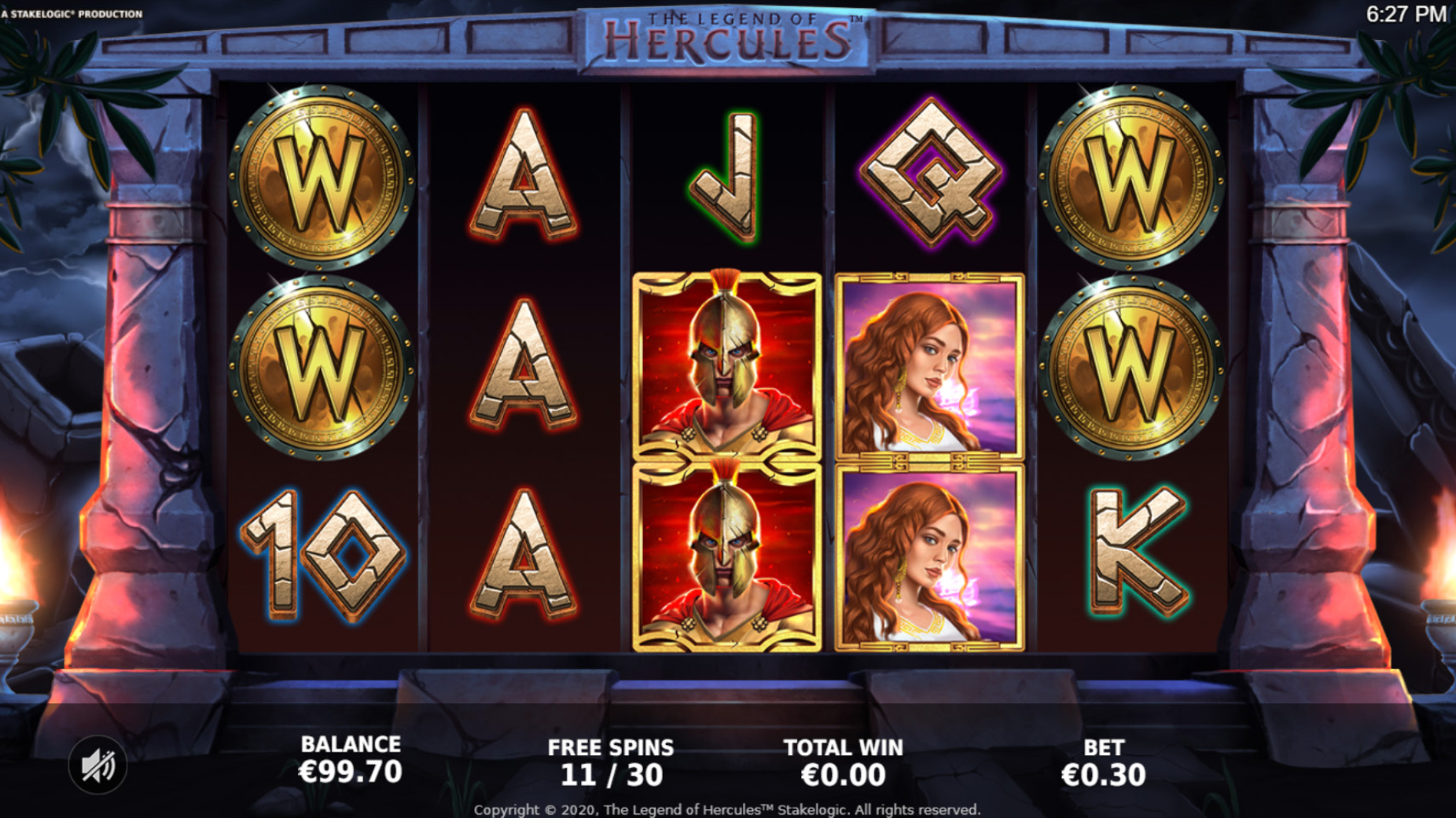 Legend of Hercules Super Stake Slot - Play Online at King Casino