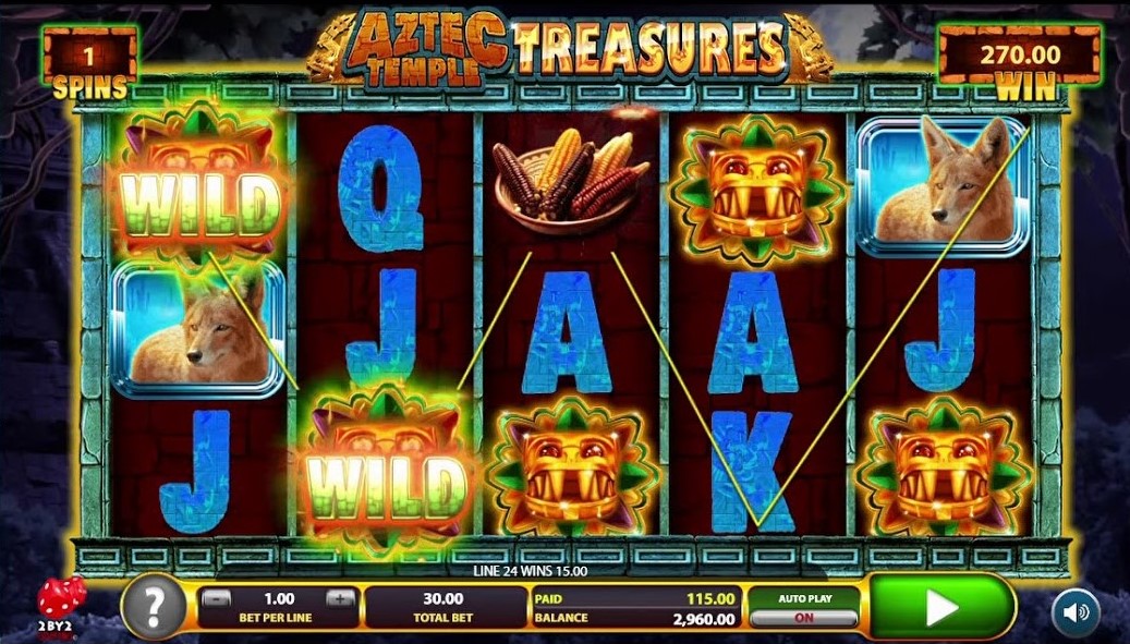 Aztec Temple Treasures Slot - Play Online at King Casino