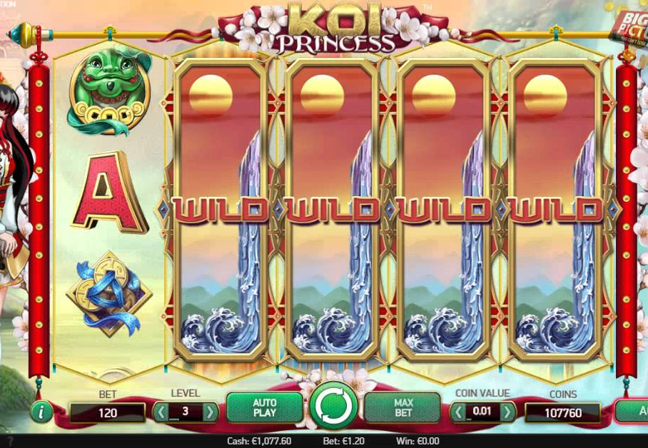 Koi Princess Slot - Play Online at King Casino