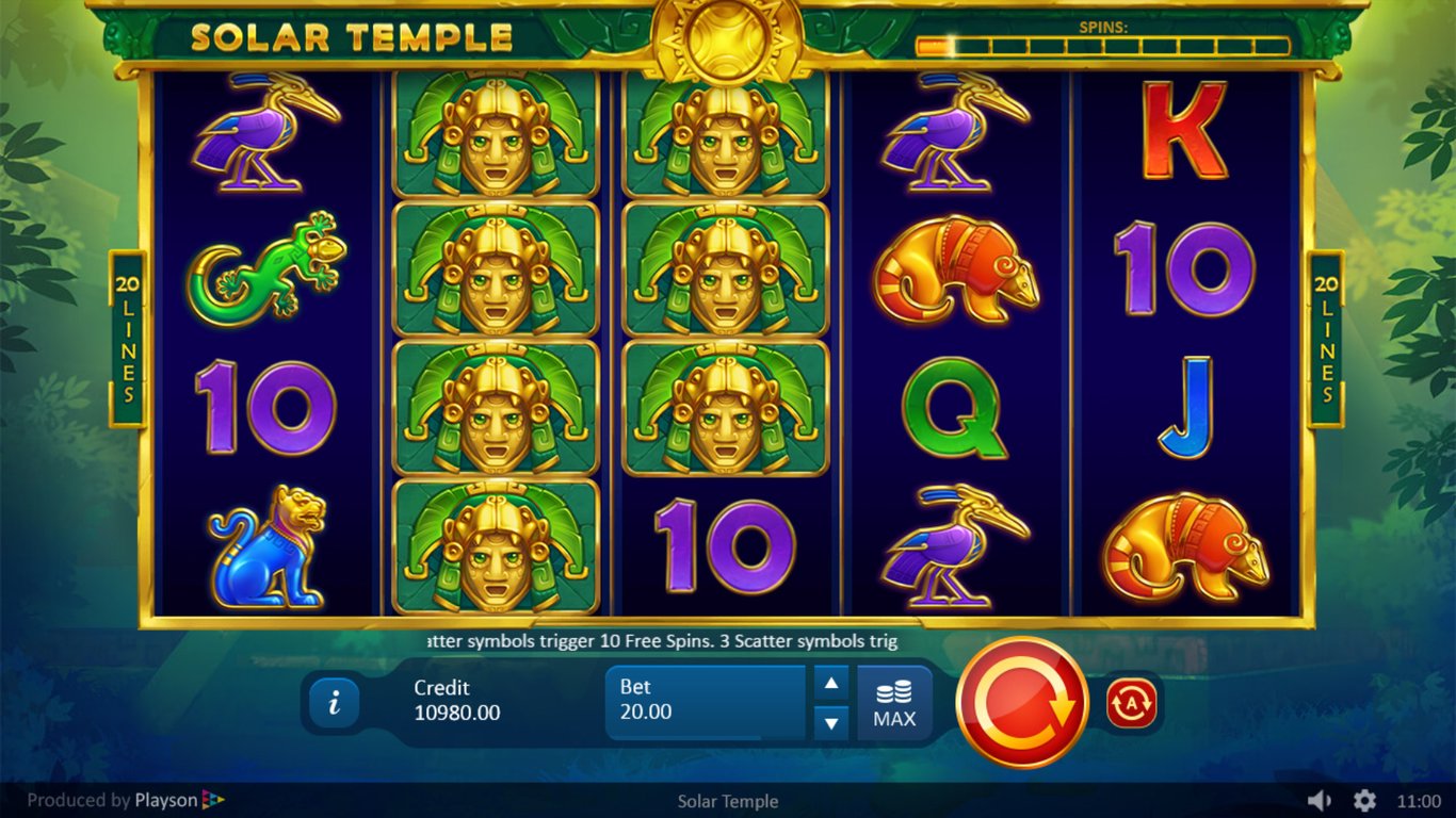 Solar Temple Slot - Play Online at King Casino | King Casino